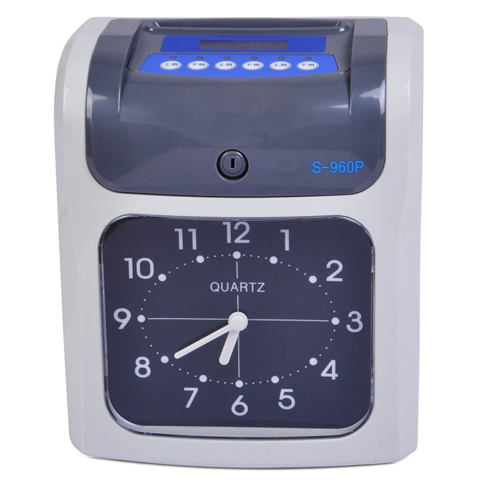 LCD Attendance Machine Punch Clock Two-color Printing Clock Face ...