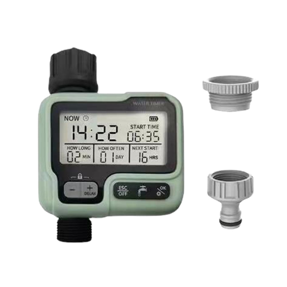 LCD Automatic Garden Timing Waterer Irrigation Timer Controller ...
