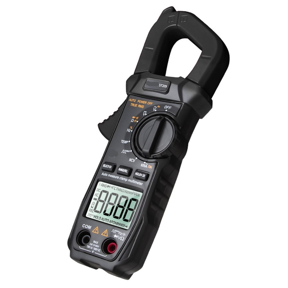 LCD Backlight Digital Multi-Meter Clamp Meter Voltmeter Voltage Current ...