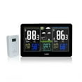 LCD Color Screen Digital Weather Clock Multifunctional Temperature And ...