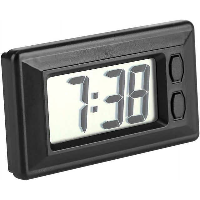 Lcd Digital Clock Date Time Clock Large Lcd Display Digital Car