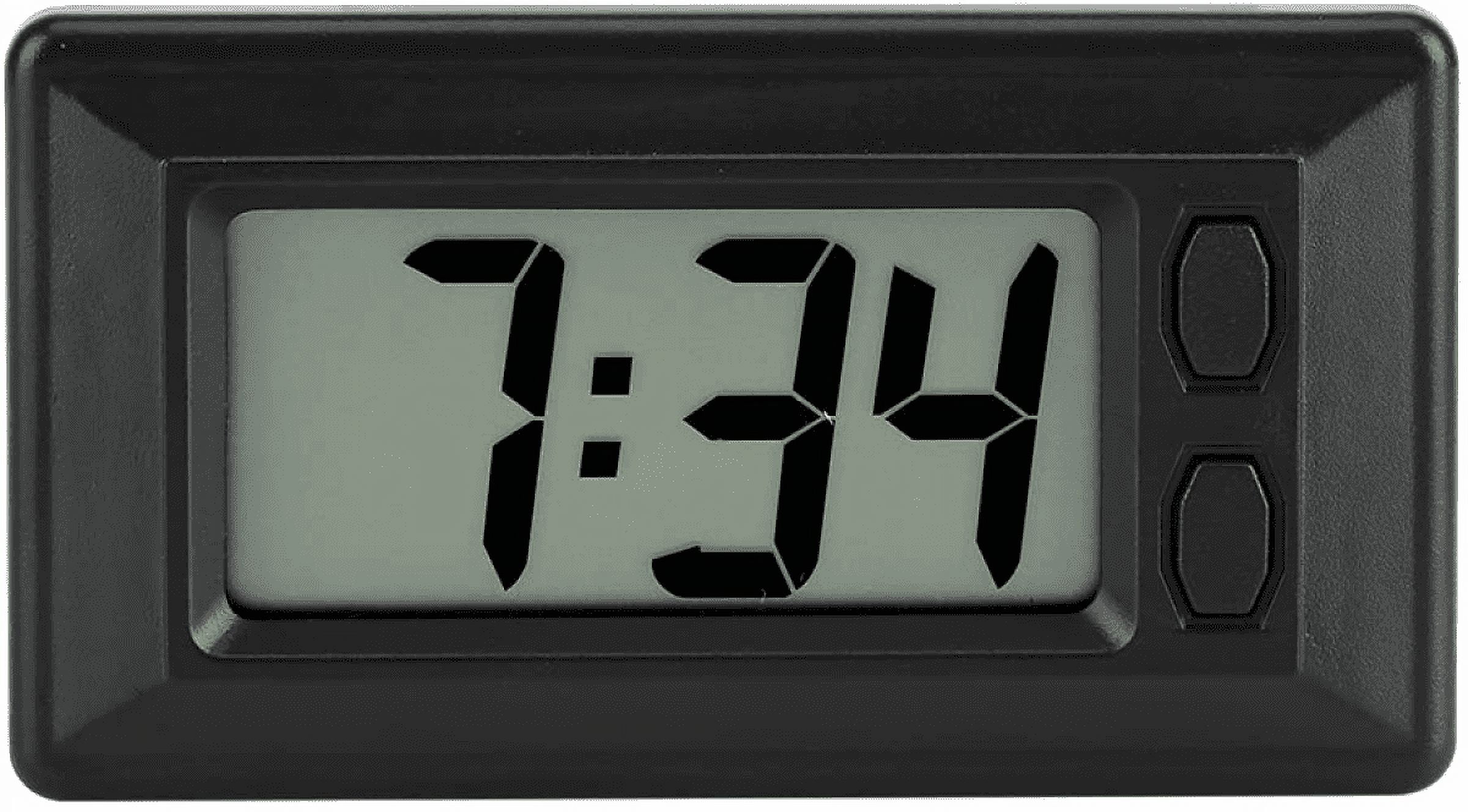 LCD Digital Clock Table Car Dashboard Desk Electronic Clock Date Time ...