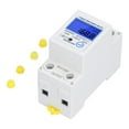 LCD Digital Electricity Meter Single Phase DIN Rail Installation ... LCD Digital Electricity Meter Single Phase DIN Rail Installation ...