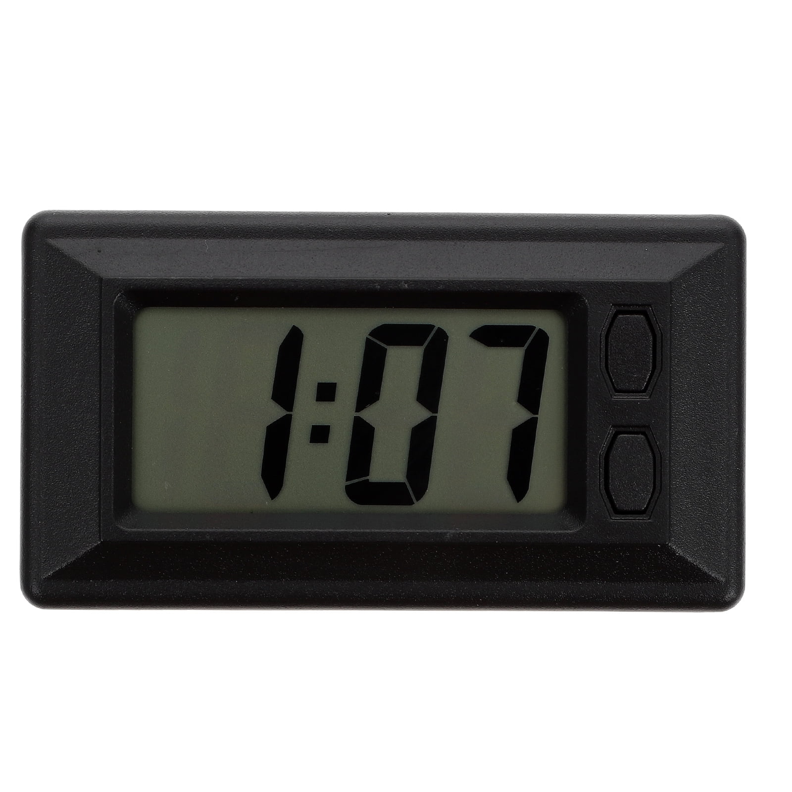 Ultra-Thin LCD Digital Electronic Clock for Car Dashboard and Desk Use ...