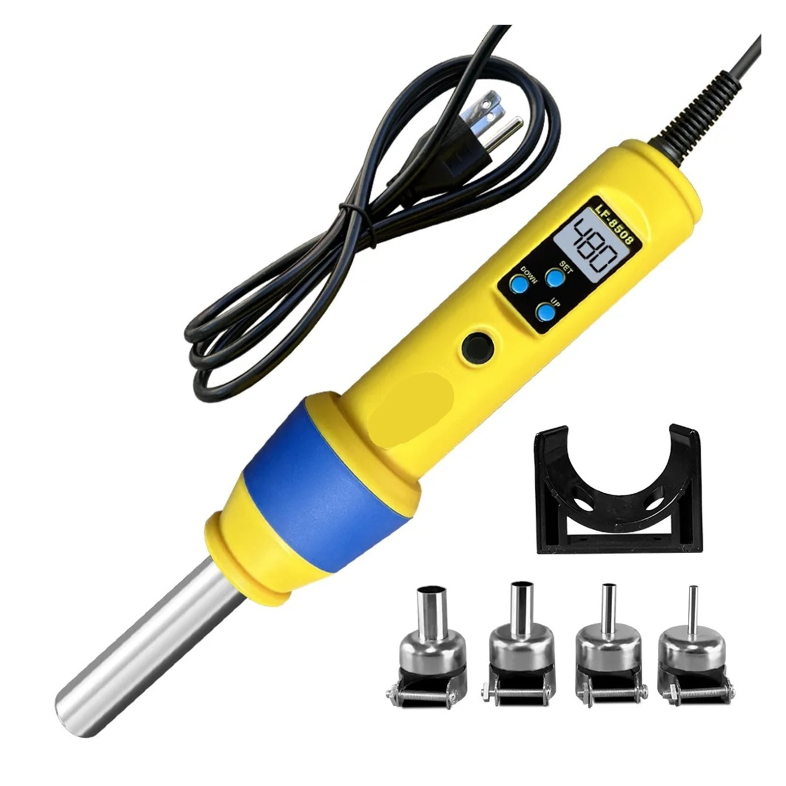 LCD Digital Heat Hot Air Machine Desoldering Soldering Station ...