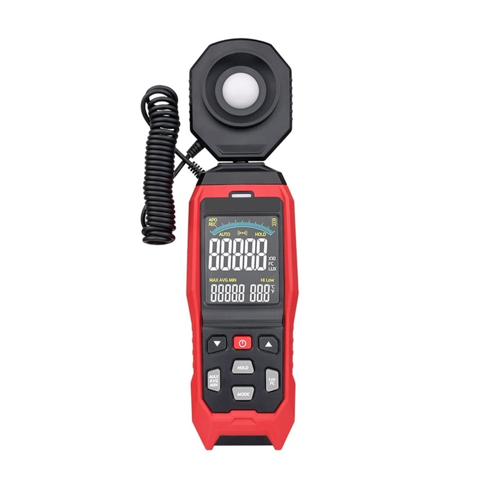 LCD Digital Light Meter Digital Lux Meter Handheld Illuminometer Luminometer Photometer Luxmeter ...