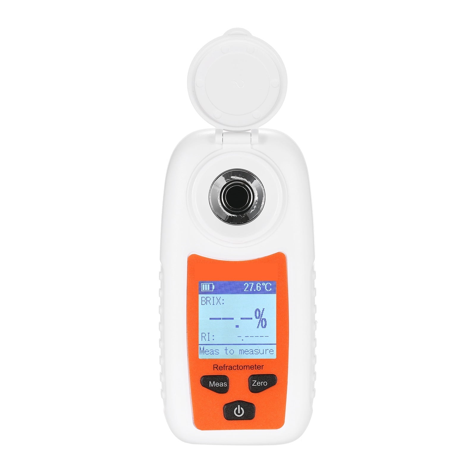 LCD Digital Refractometer Handheld Honey Refractometer ATC Sugar ...