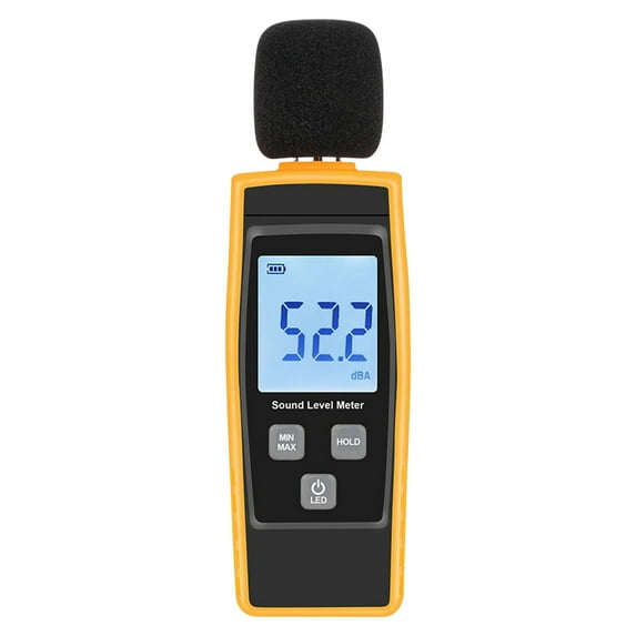 LCD Digital Sound Meter DB 30 130dBA Noise Measuring Tool Tester With ...