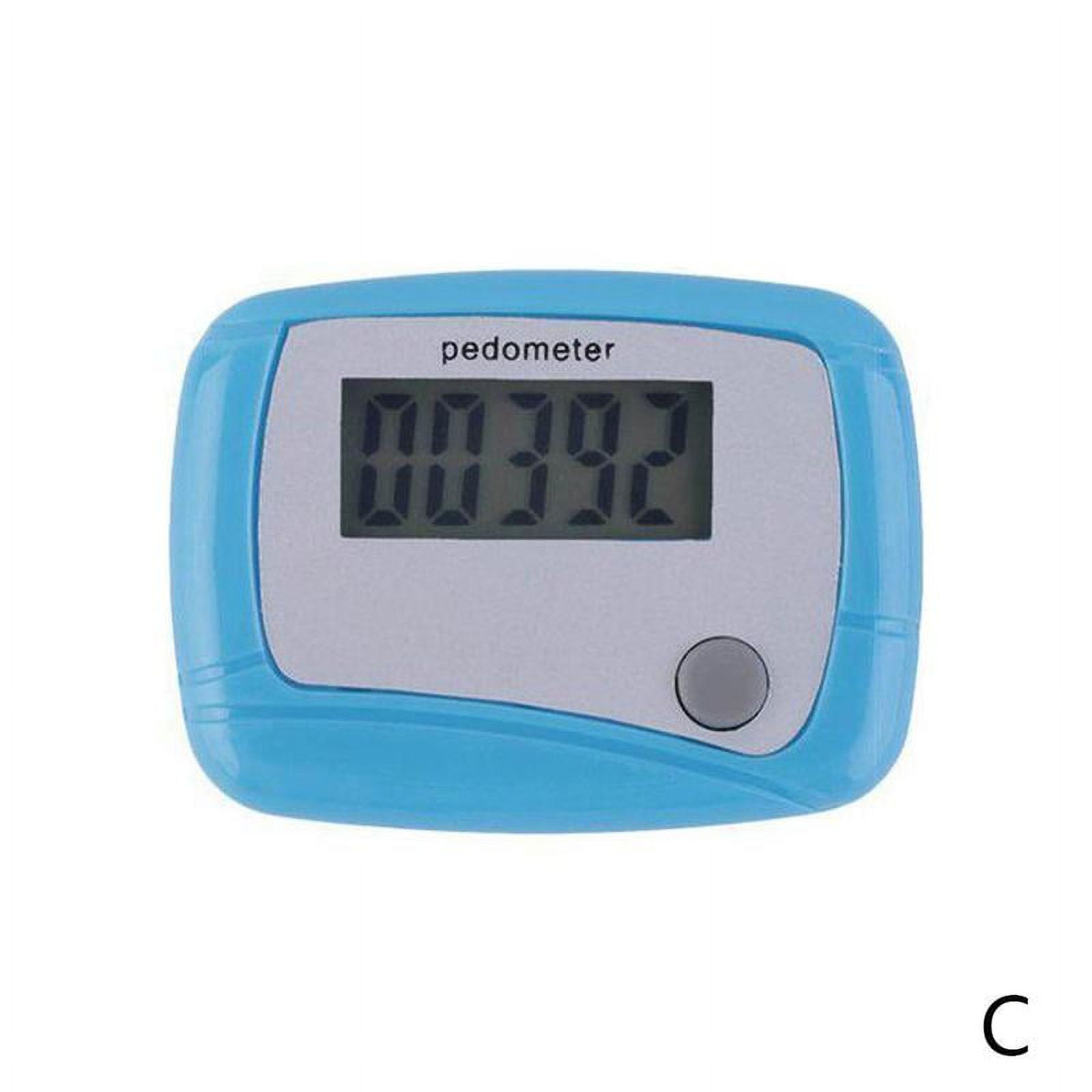 LCD Digital Step Pedometer Walking Calorie Counter Belt Clip Distance ...