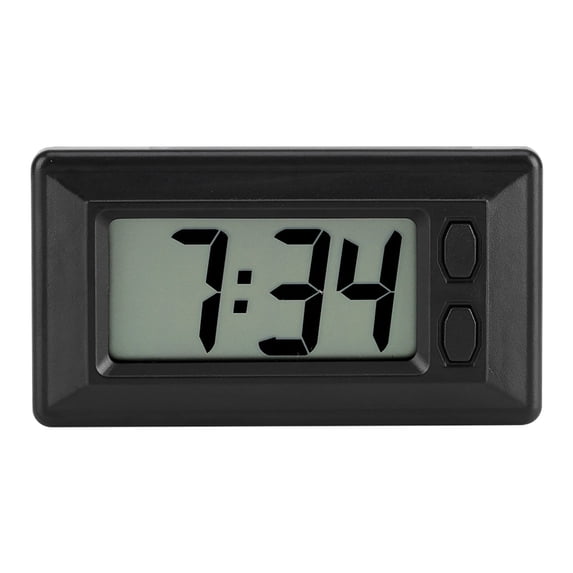 LCD Digital Table Car Dashboard Desk Electronic Clock With Date Time ...