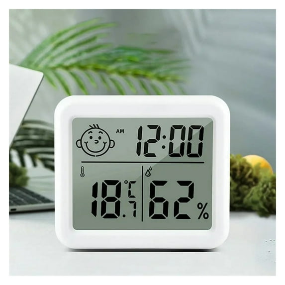 LCD Digital Temperature Humidity Meter Backlight Home Indoor Electronic ...