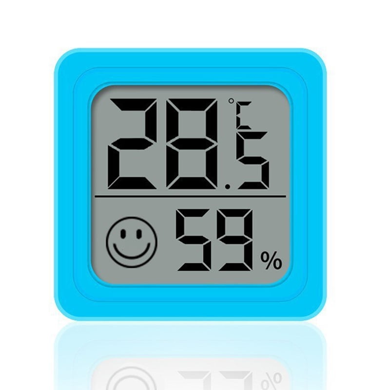 LCD Digital Thermometer Hygrometer Indoor Room Electronic Temperature ...