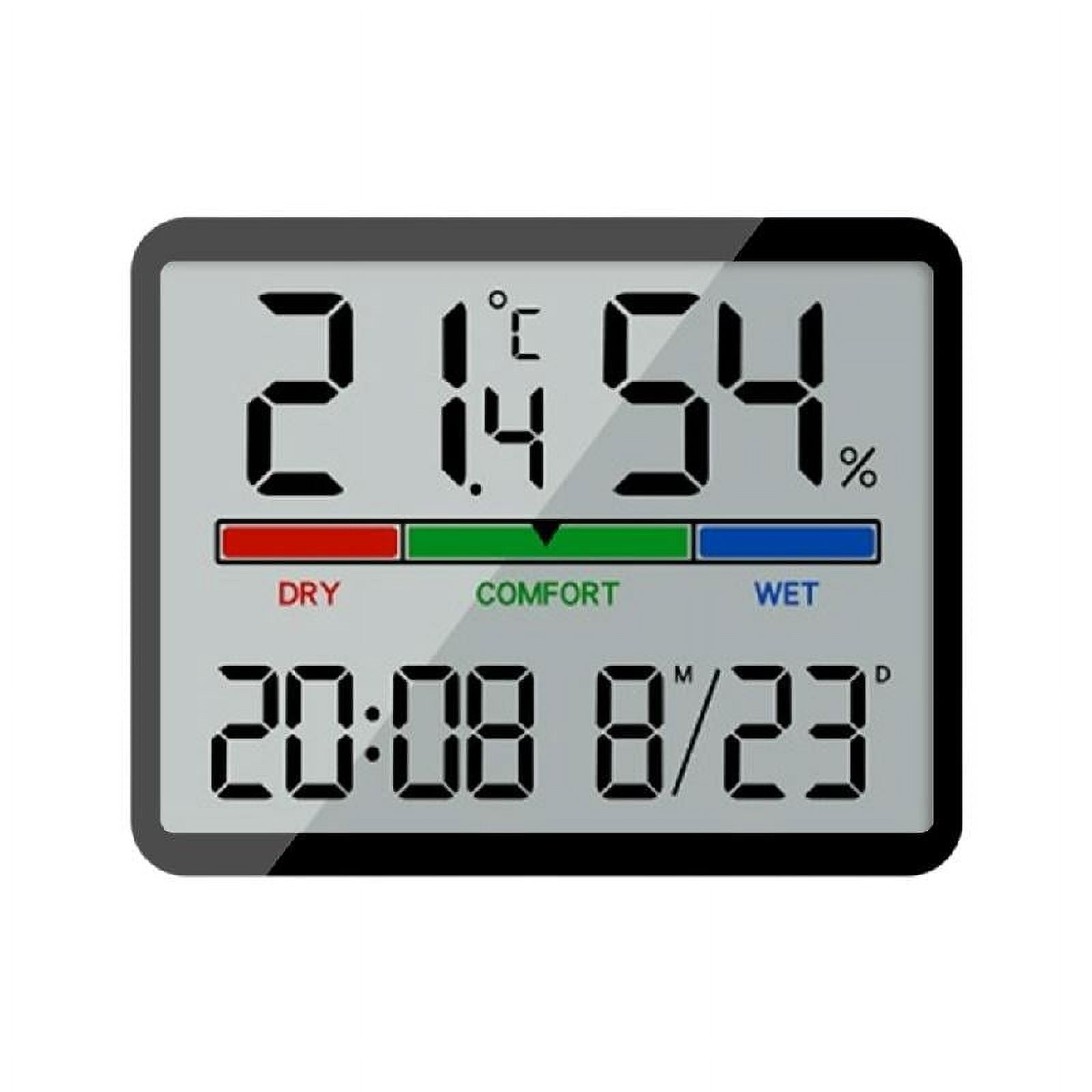 LCD Digital Thermometers Hygrometer Temperature Humidity Meter with ...