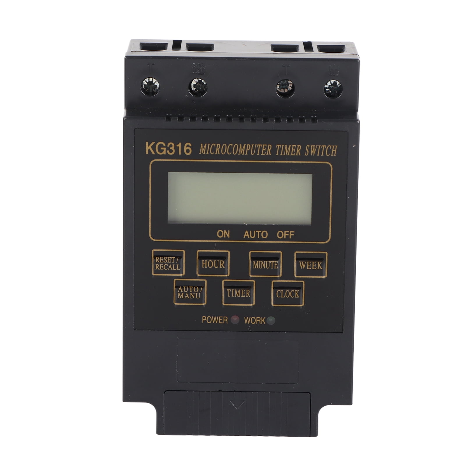 LCD Digital Timer Switch Microcomputer Control Programmable Time Relay (AC220V)#p - Walmart.com