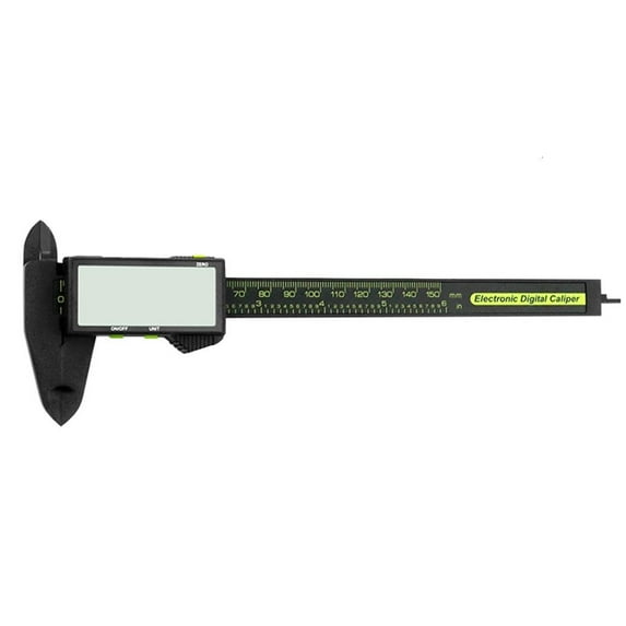 LCD Digital Vernier Caliper Micrometer Gauge 0-150mm Caliper Length ...