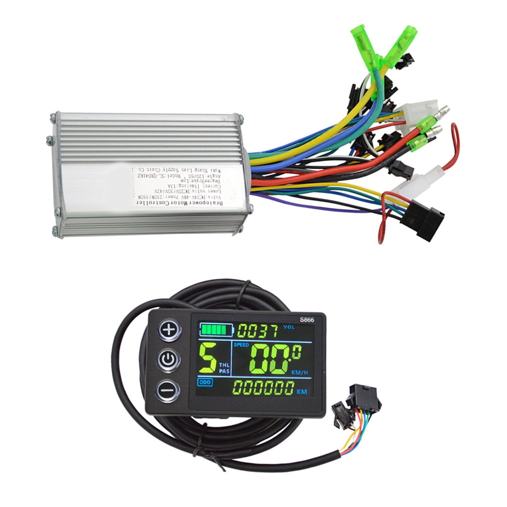 LCD Display Brushless Motor Controllers Scooter Brushless Motor Speed ...
