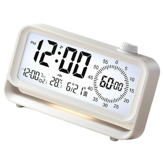 LCD Display Children Alarm Clock with 60 Minutes Visual Timers ...