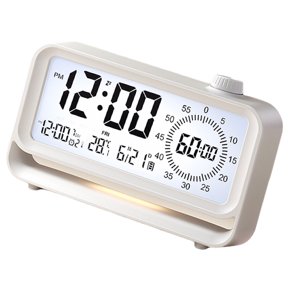 TCJJ Kids Sleep Training Alarm Clock with Night Light - OK to Wake ...