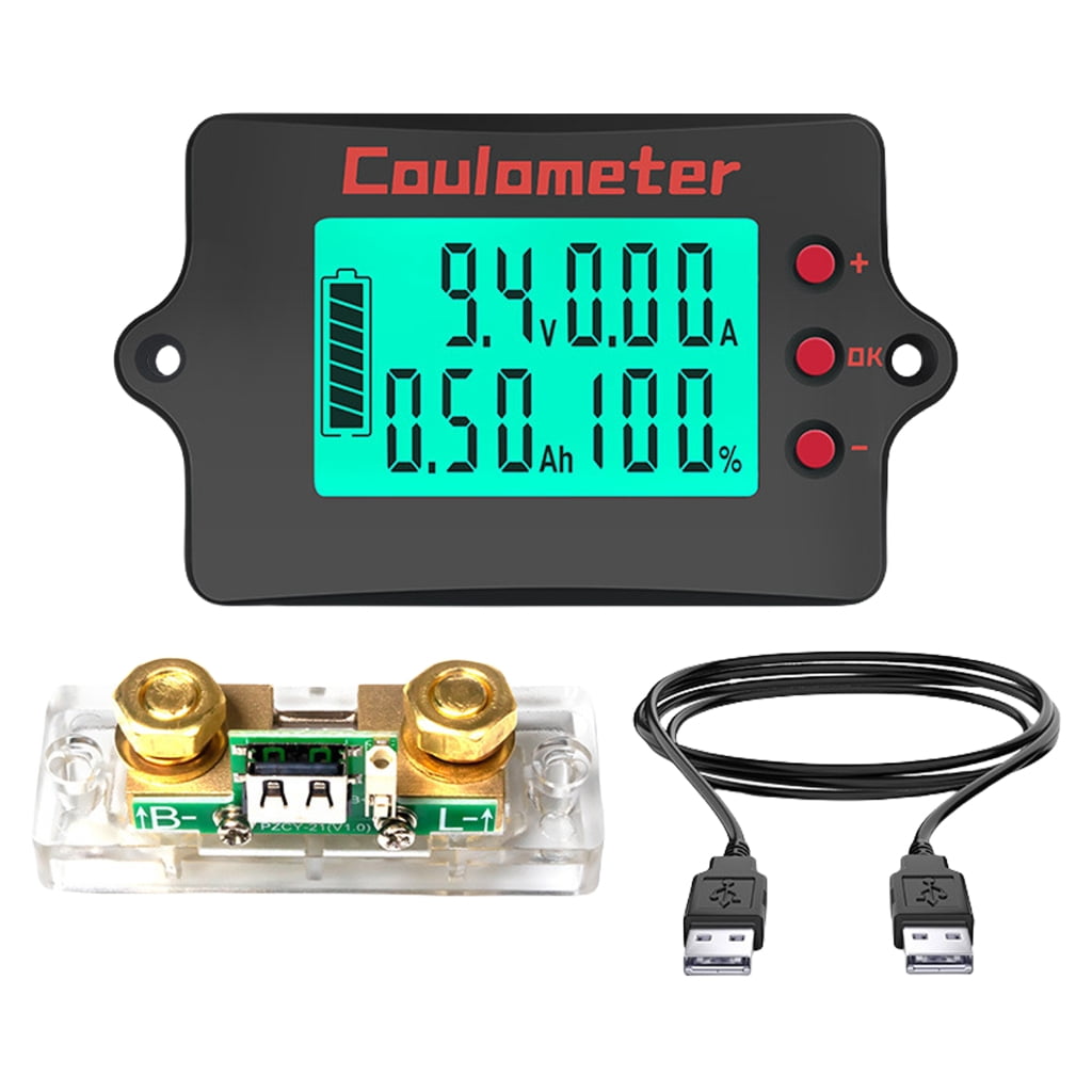 LCD Display Digital Current Voltage Power Energy Meter Multimeter ...