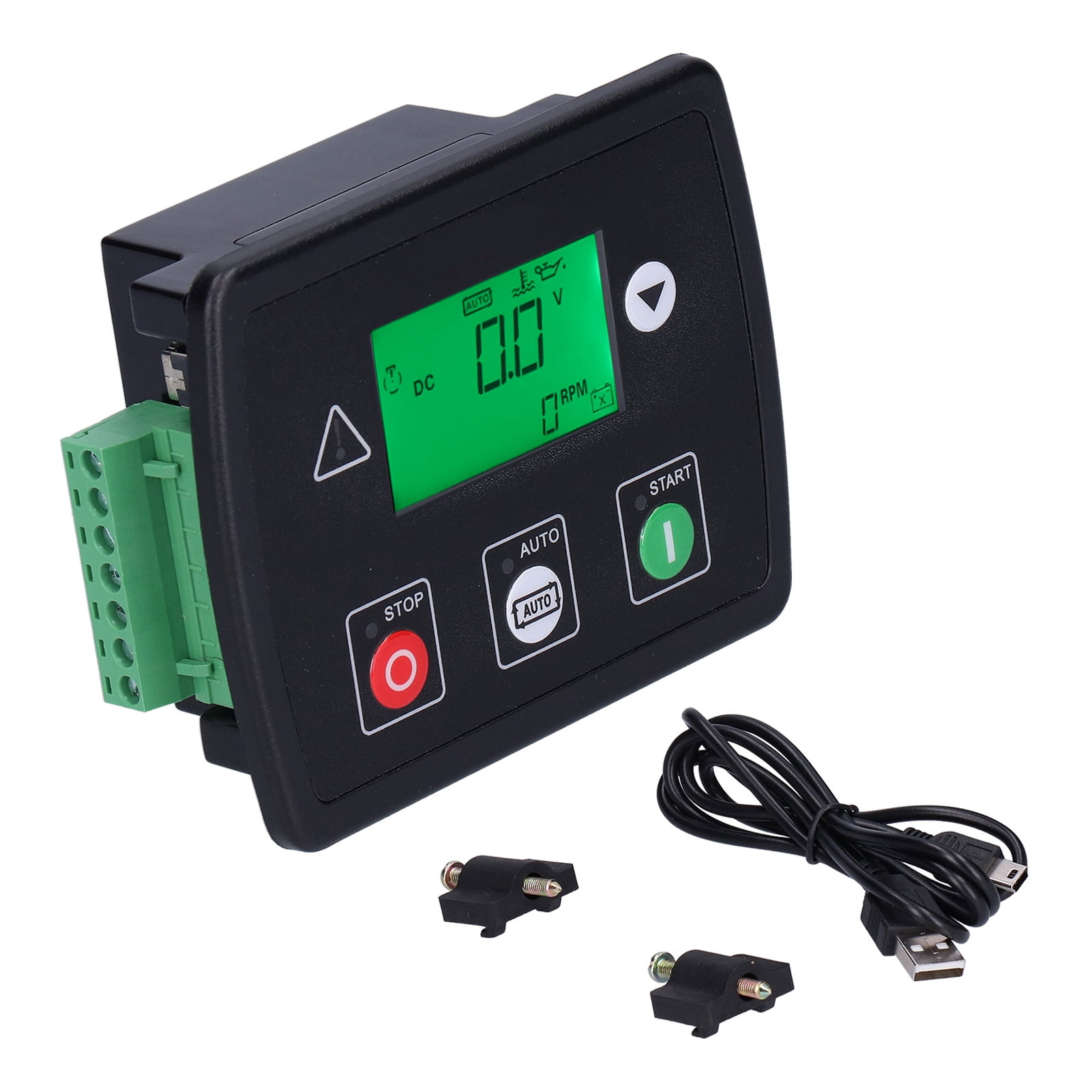 LCD Display Generator Set Controller for Electric, Gasoline, Diesel ...