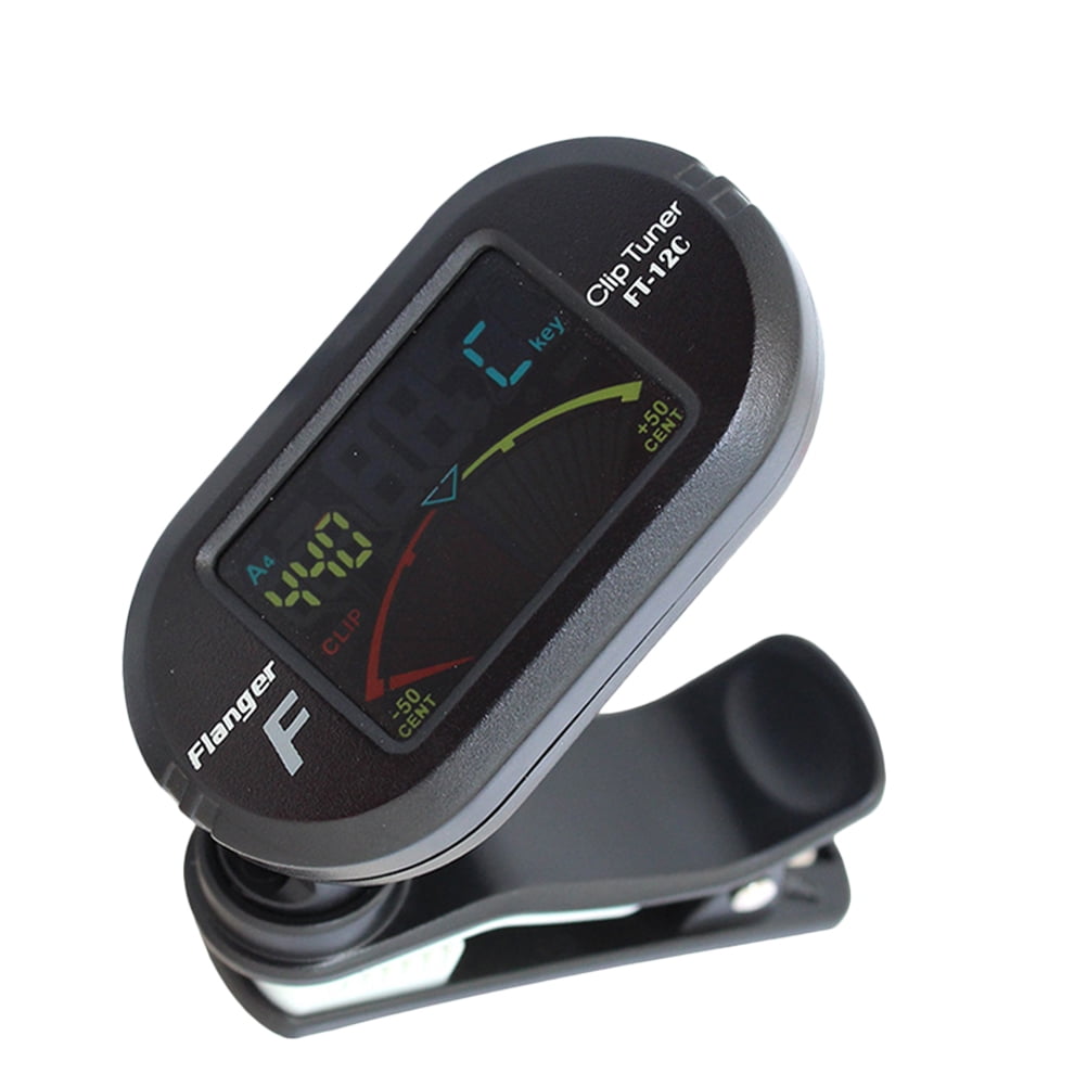 Lcd Display Guitar Tuner Clip On Universal Multiple Use Tuner For