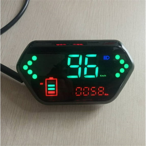 LCD Display Indicator Multifunction Universal For 36/48/60V Electric ...