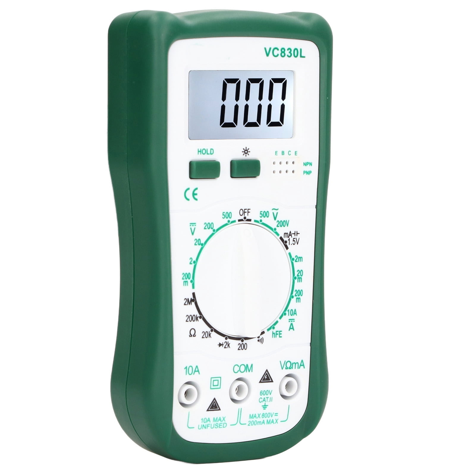 LCD Display Multimeter Multifunctional Digital Voltage Current ...