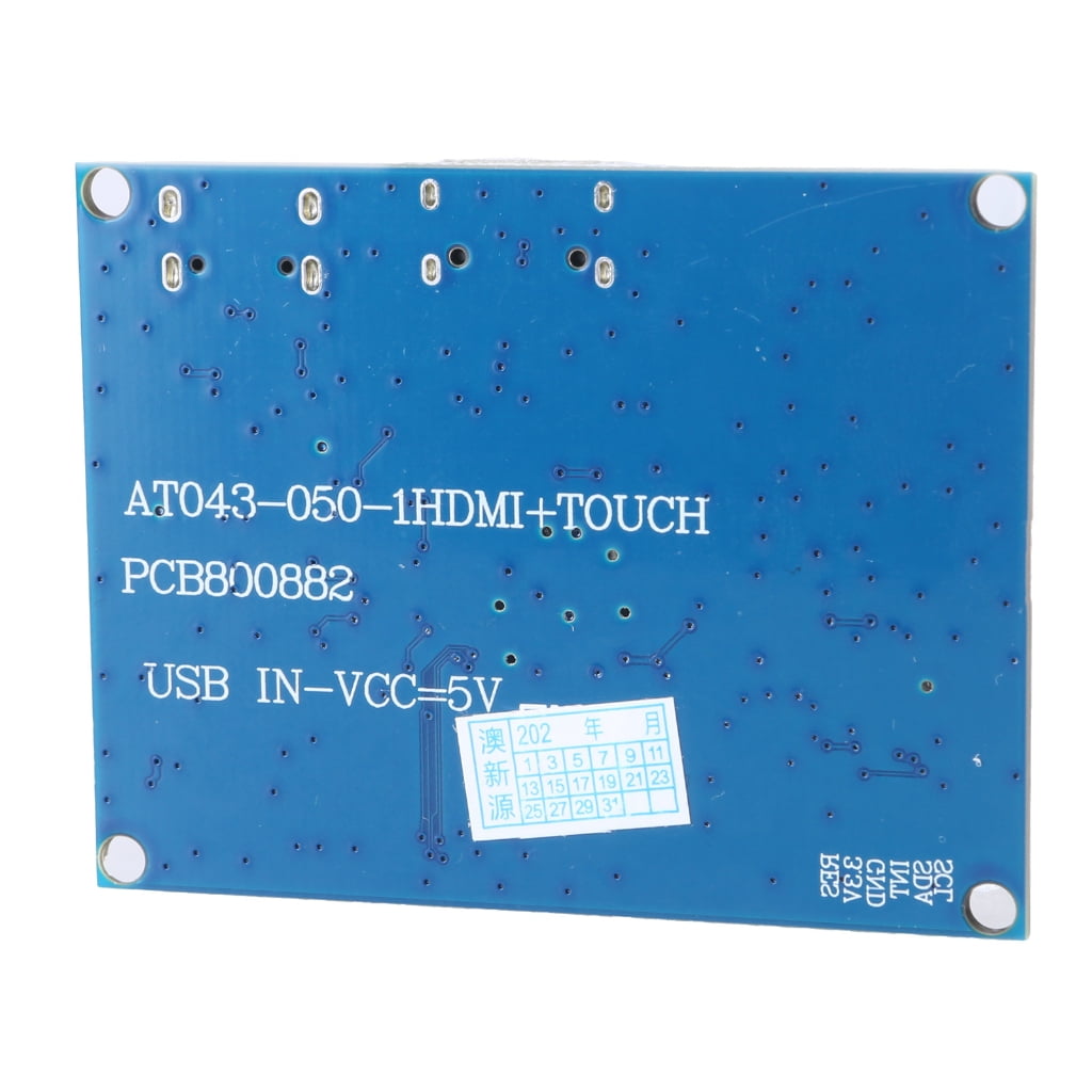 LCD Display Screen Assembly Unit 800x480 Combination Driver Controller ...