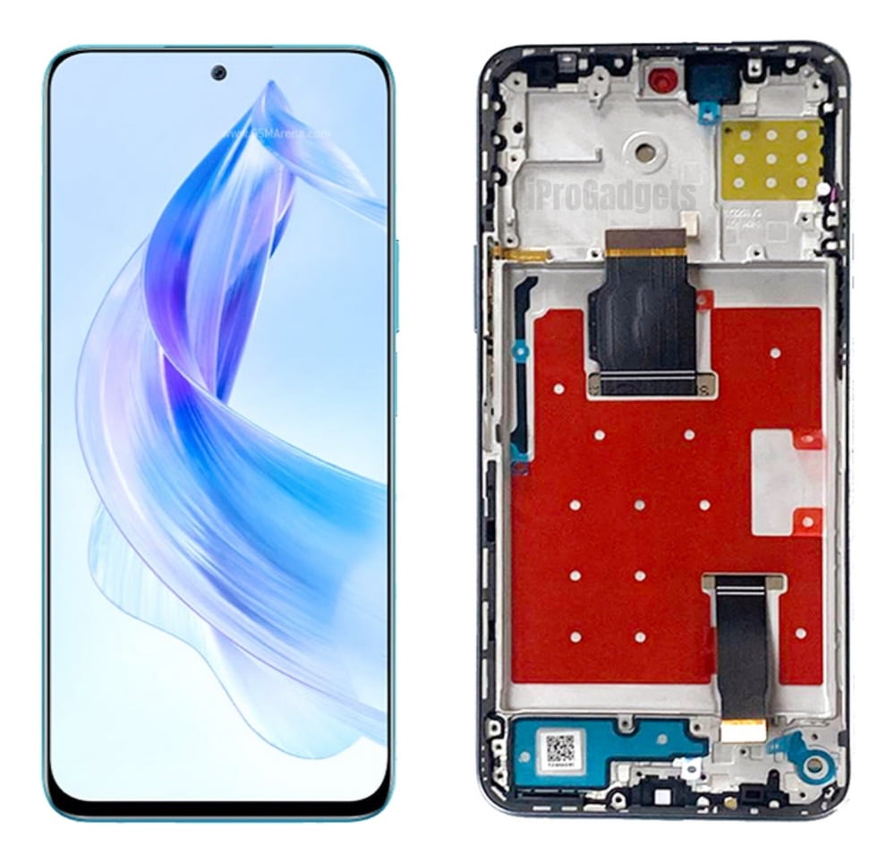 LCD Display Screen With Frame for Honor 90 Lite Crt-nx1 - Walmart.com