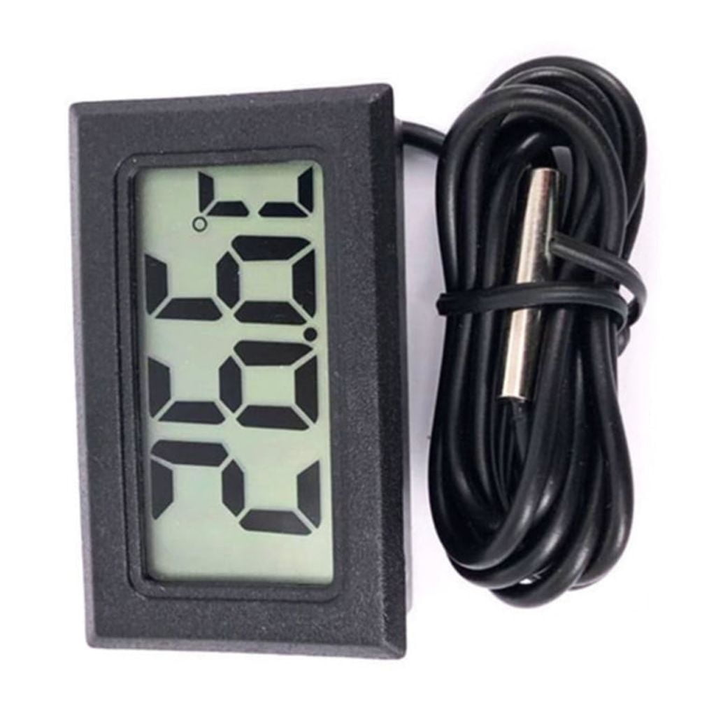 LCD Display Thermometers with Probe Water Temperature Measuring Meter ...
