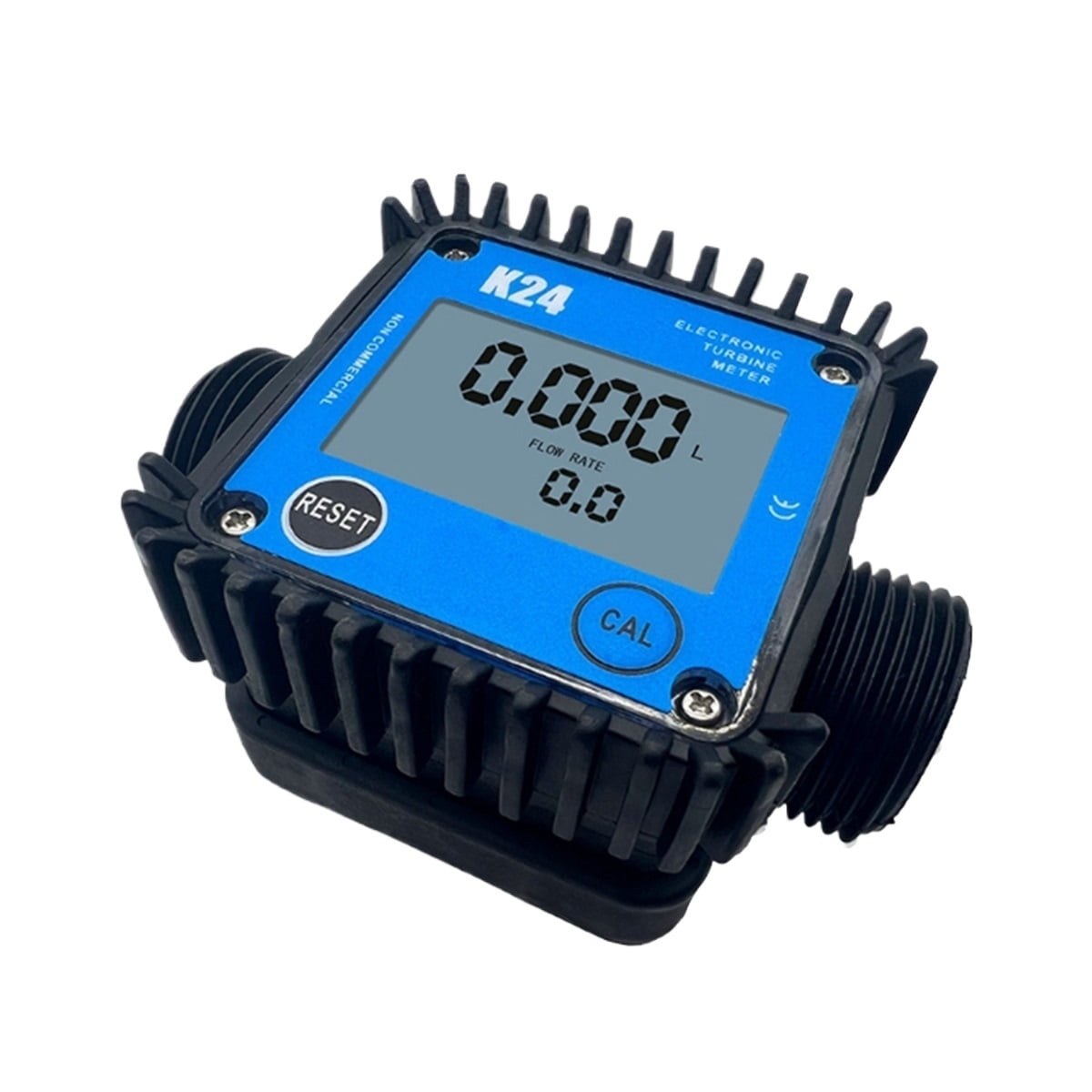 LCD Fuel Flow Meter K24 For Digital Die-Sel Fuel Flowmeter Favorable ...