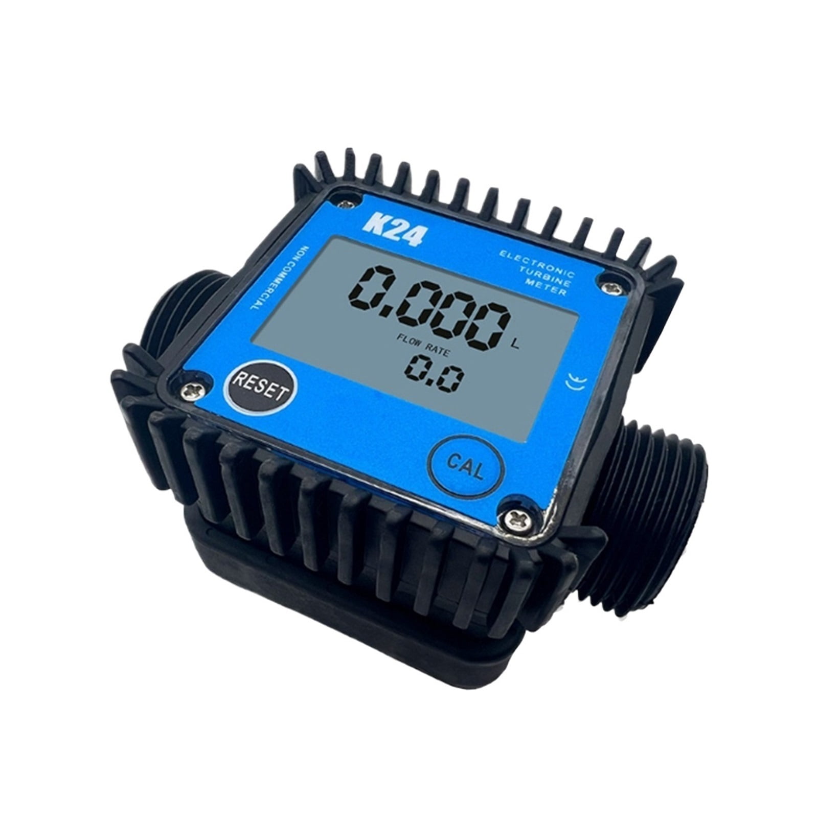 LCD Fuel Flow Meter K24 For Digital Die-Sel Fuel Flowmeter Favorable Liquid Water Flow Measuring ...