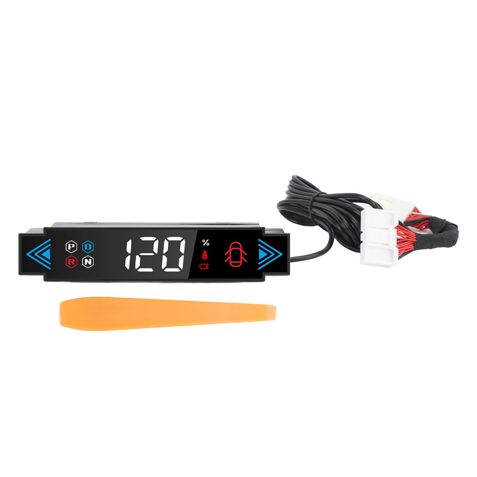 LCD HUD Dashboard with Speed, Gear, Signal Expansion for Tesla Model 3 ...