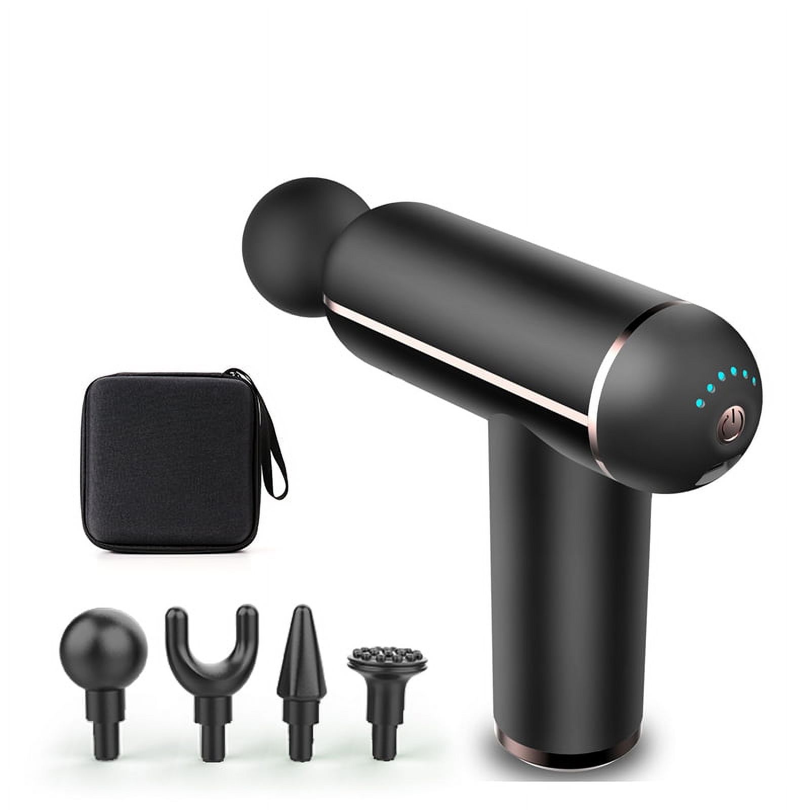 LCD Massage Gun Portable Percussion Pistol Massager For Body Neck Deep ...