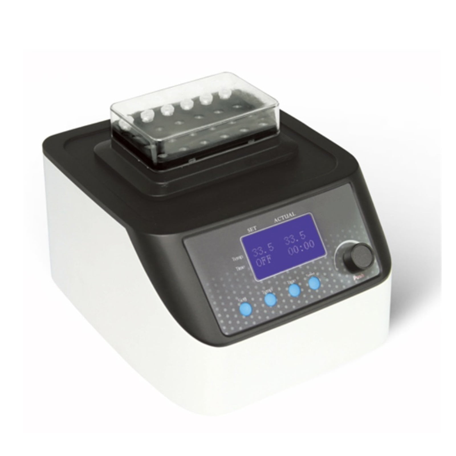 LCD Metal Bath Thermo Mix With Heating Block Dry Bath Speed Adjustment ...