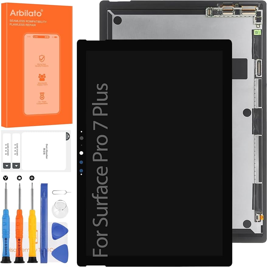 LCD for Microsoft Surface Pro 7 Plus Screen Replacement for Surface Pro ...