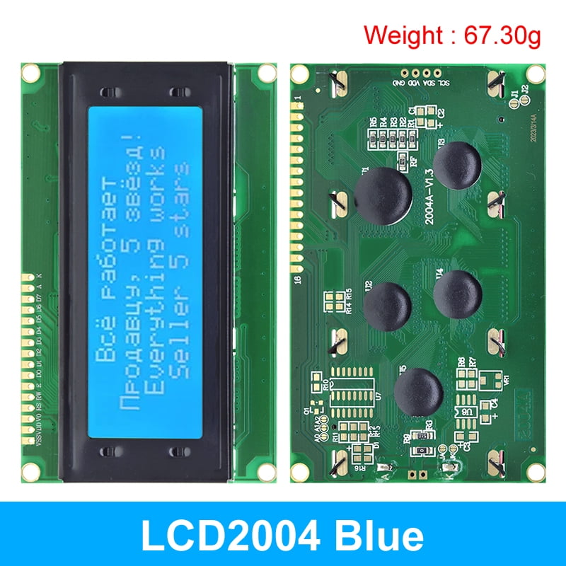LCD Module Blue Green Screen For Arduino 0802 1602 2004 12864 LCD ...