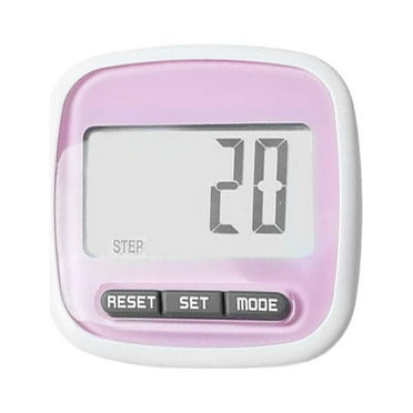DMC03 Step & Multi Function Pedometer - White Pedometers - Walmart.com