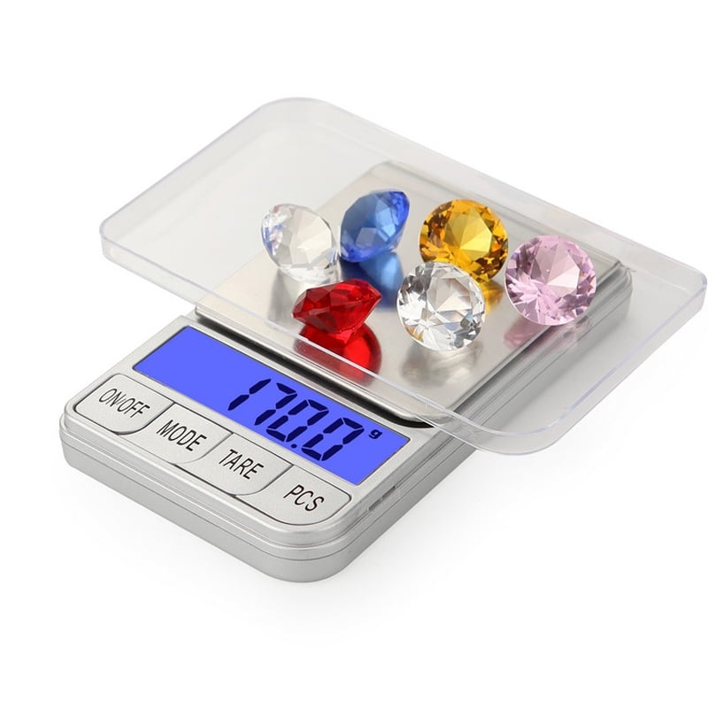 LCD Pocket Scale 500g/200g 0.01g Electronic Scale Precision Portable digital Jewelry Scales ...
