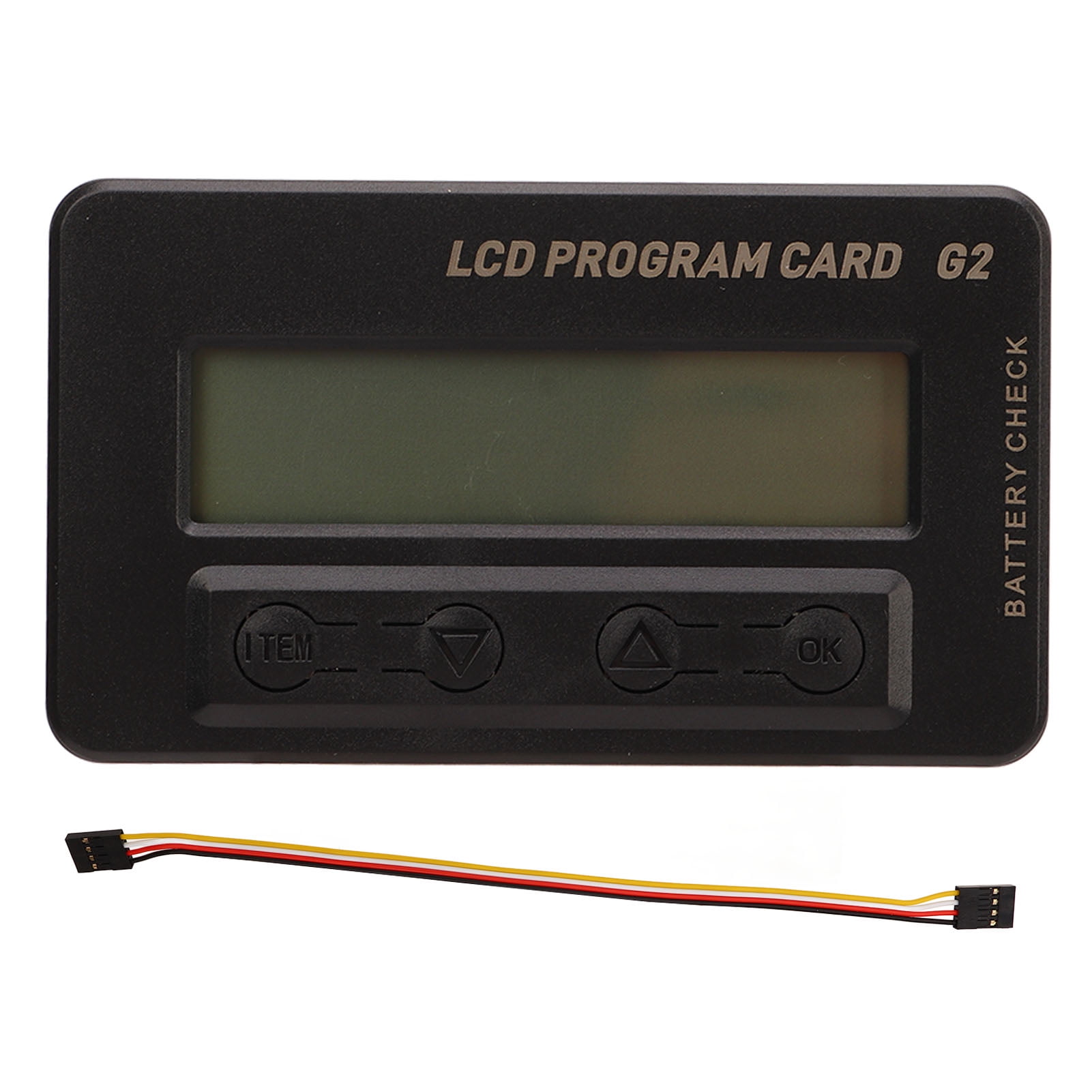 LCD Program Card For RC Aircraft, Real,Time Display Voltage Detection ...