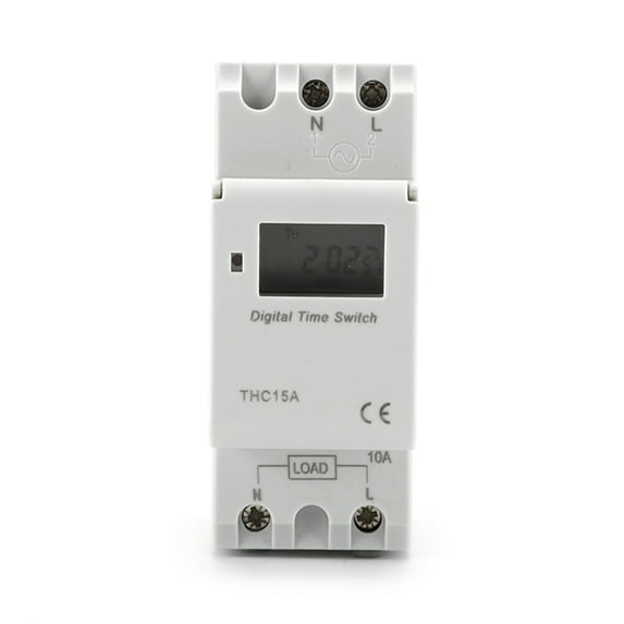 LCD Programmable Timer Relays Daily Weekly Industrial Timer Switches ...