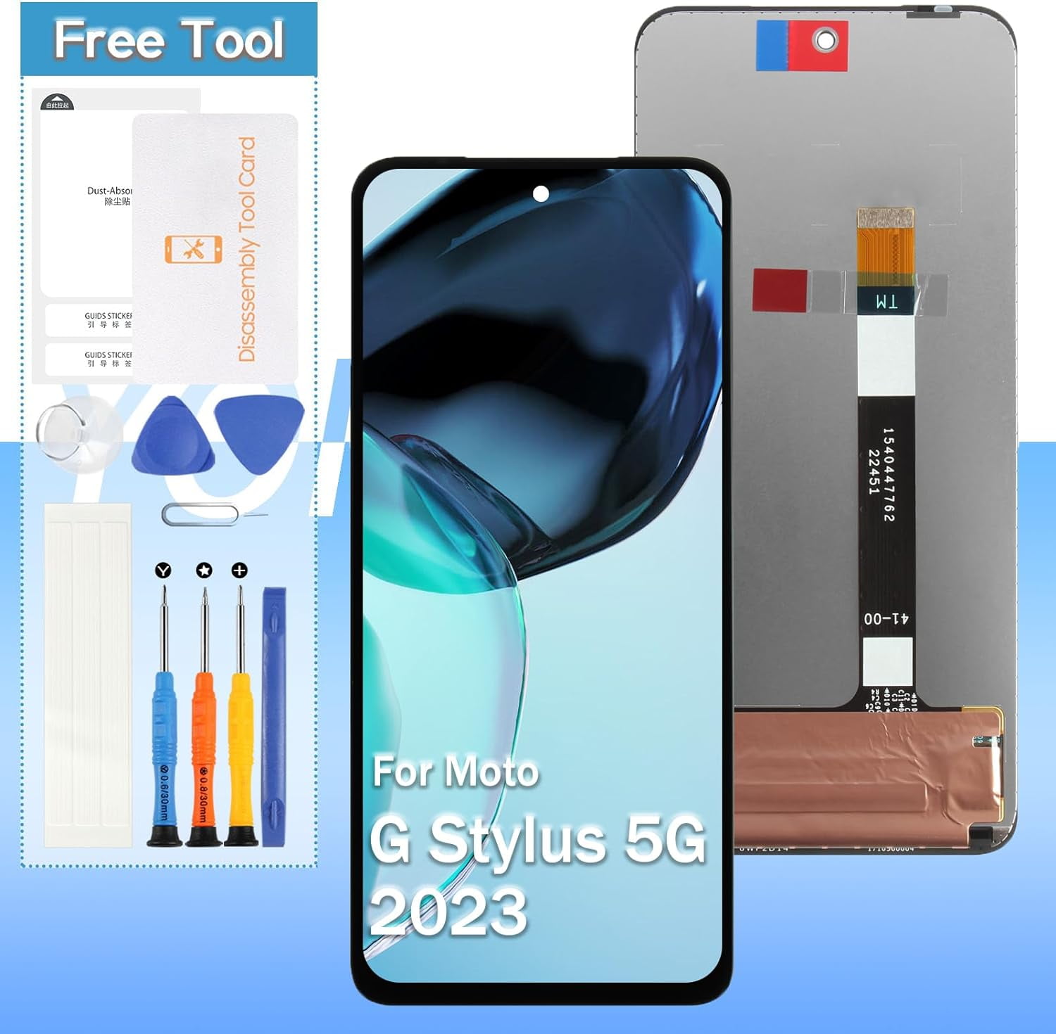 LCD Screen Replacement for Motorola Moto G Stylus 5G 2023 XT2315-1 LCD ...