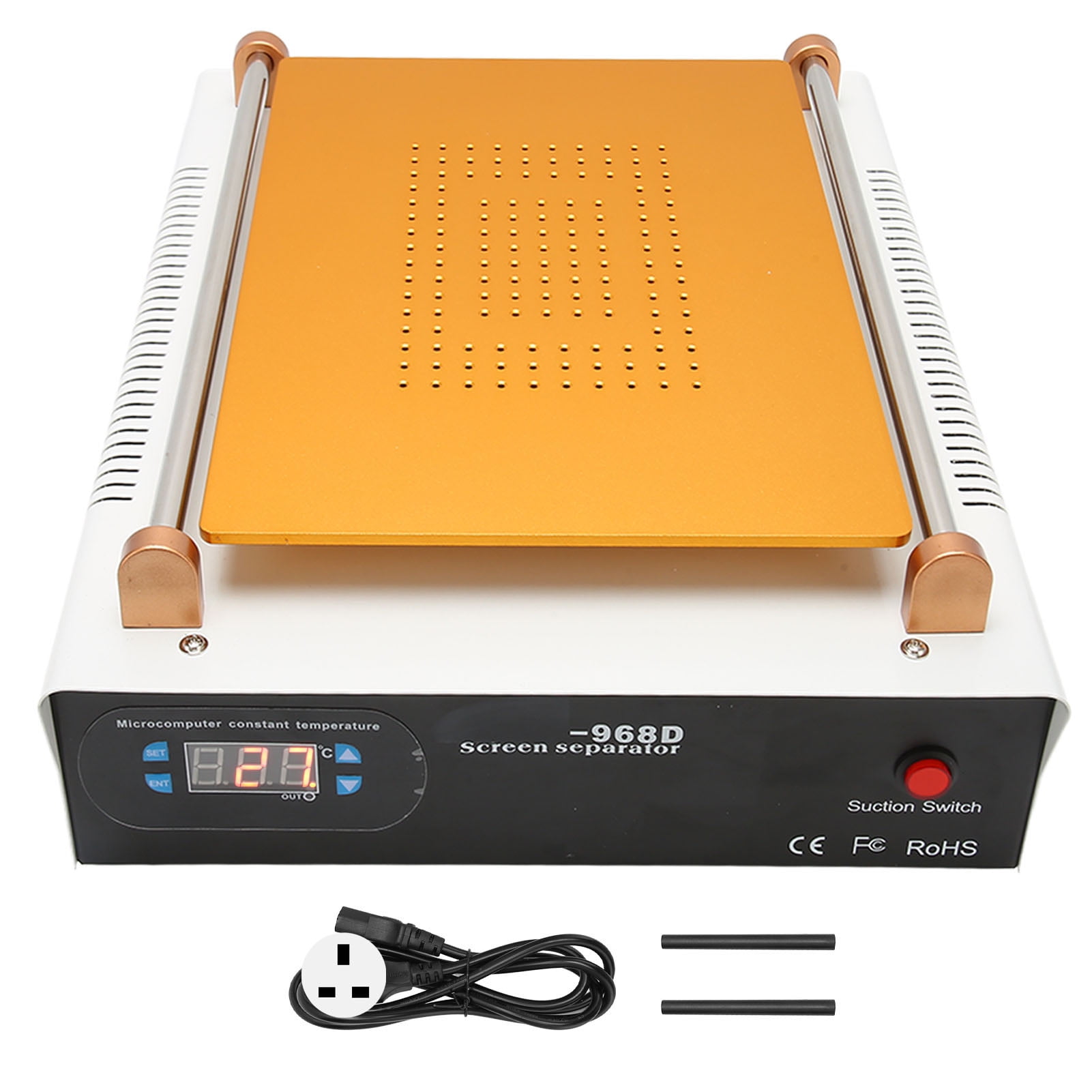 LCD Screen Separating Machine 14 Inch Built in 968D Double Pump 800W Screen Separator Machine ...