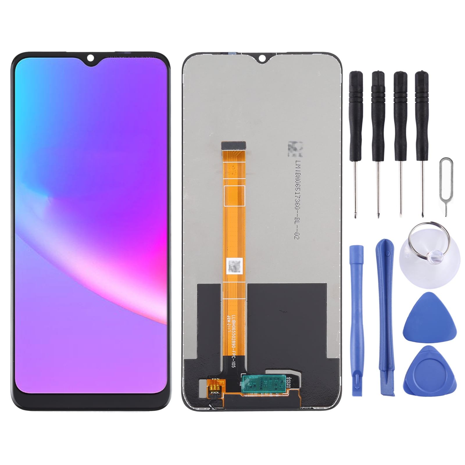 LCD Screen and Digitizer Full Assembly for OPPO Realme C25s RMX3195 ...