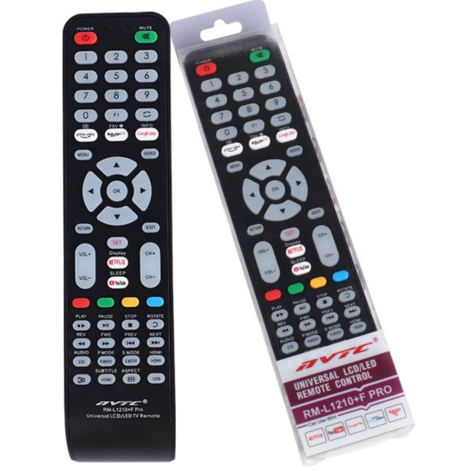 LCD Smart TV Universal Remote Control, Suitable for All Brands of LCD ...