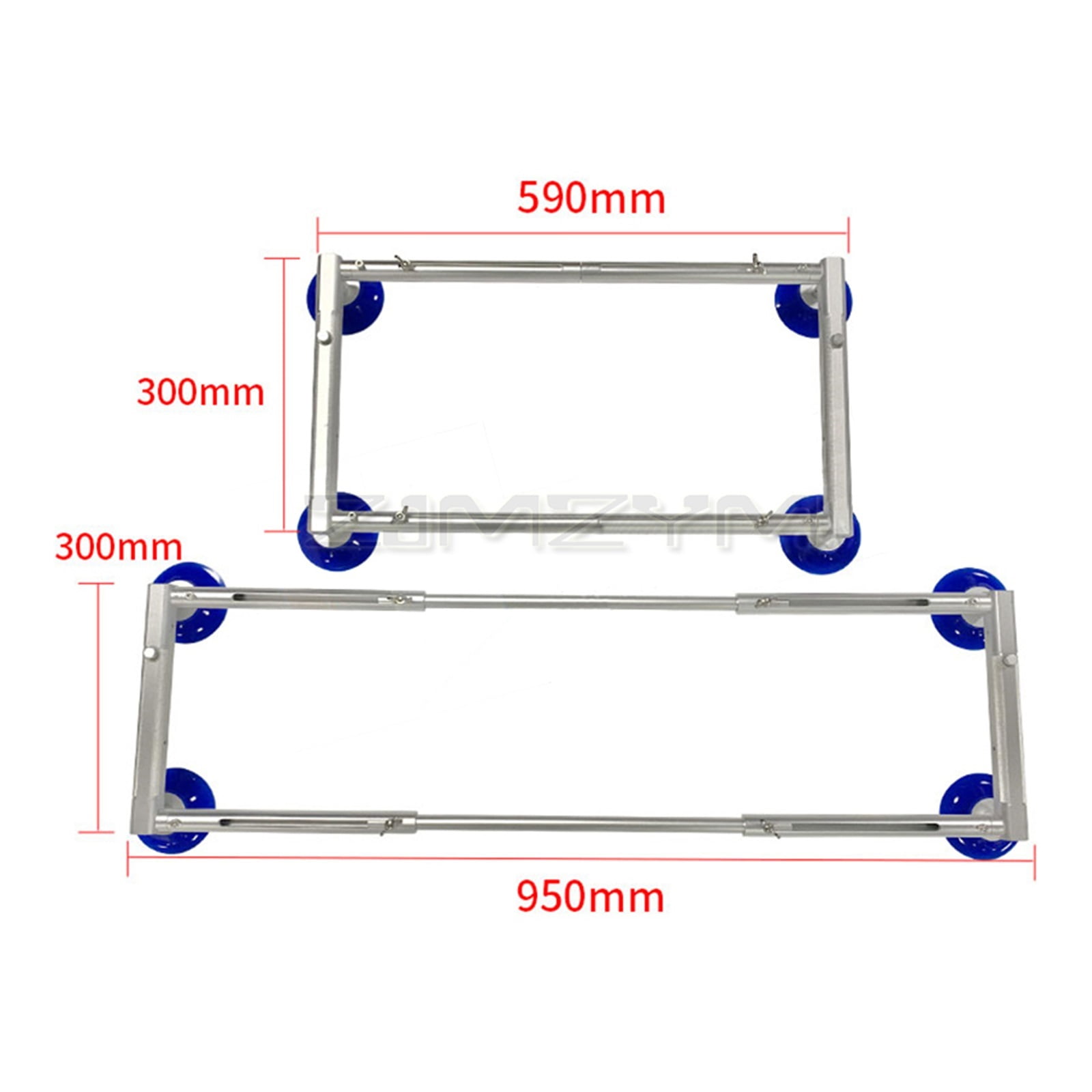 LCD TV Screen Sucker 4 Suction Cups Device 32-55 Inch LED TV Display ...