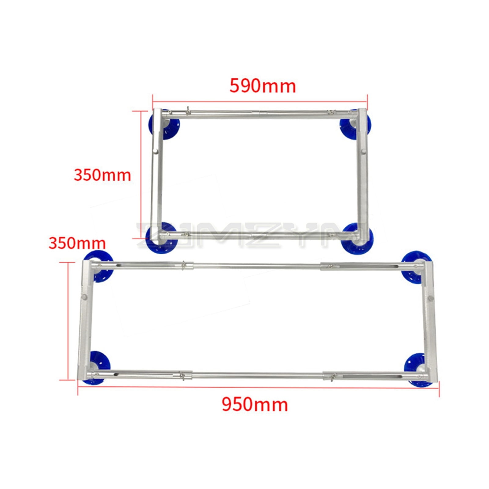 LCD TV Screen Sucker 4 Suction Cups Device 32-55 Inch LED TV Display ...