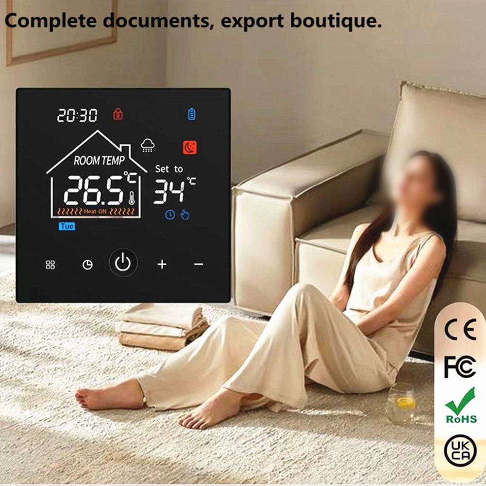 Lcd Thermostat Programmable Digital Room Temperature Controller With Programming