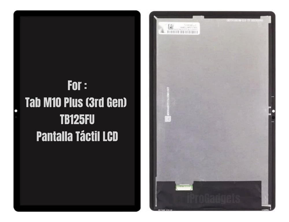 LCD Touch Screen for Lenovo Tab M10 Plus 3rd Gen Tb125fu - Walmart.com