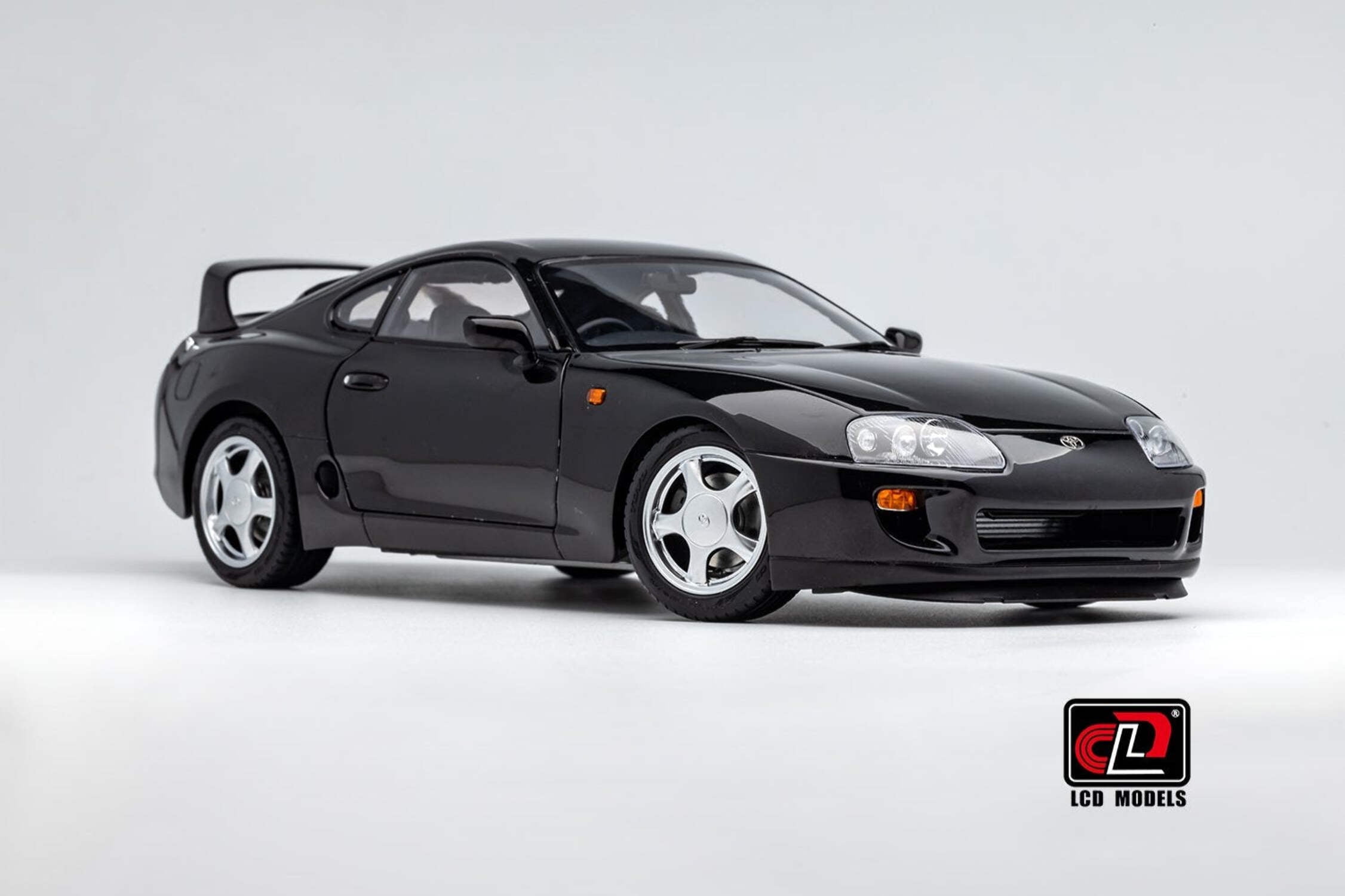 LCD Toyota Supra A80 (Black color) *Comes with a lift!!* 1:18 - Walmart.com